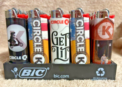 Circle K Lighters Lot of 50 Bic | eBay