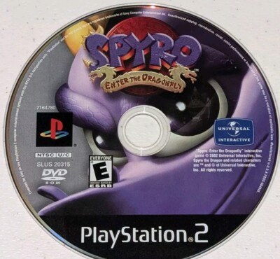 Spyro Enter The Dragonfly PS2 Playstation 2 Disc Only Tested | eBay