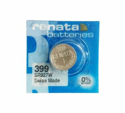Renata 399 (SR 927 W) Silver 1.55 V watch battery | eBay UK