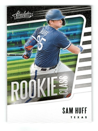 2021 Panini Absolute Baseball Sam Huff Green Rookie Class #RC-4 Rangers ...