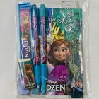 Blue Disney Frozen Stationery set, Pen, Pencil, Notebook, Ruler, Eraser ...