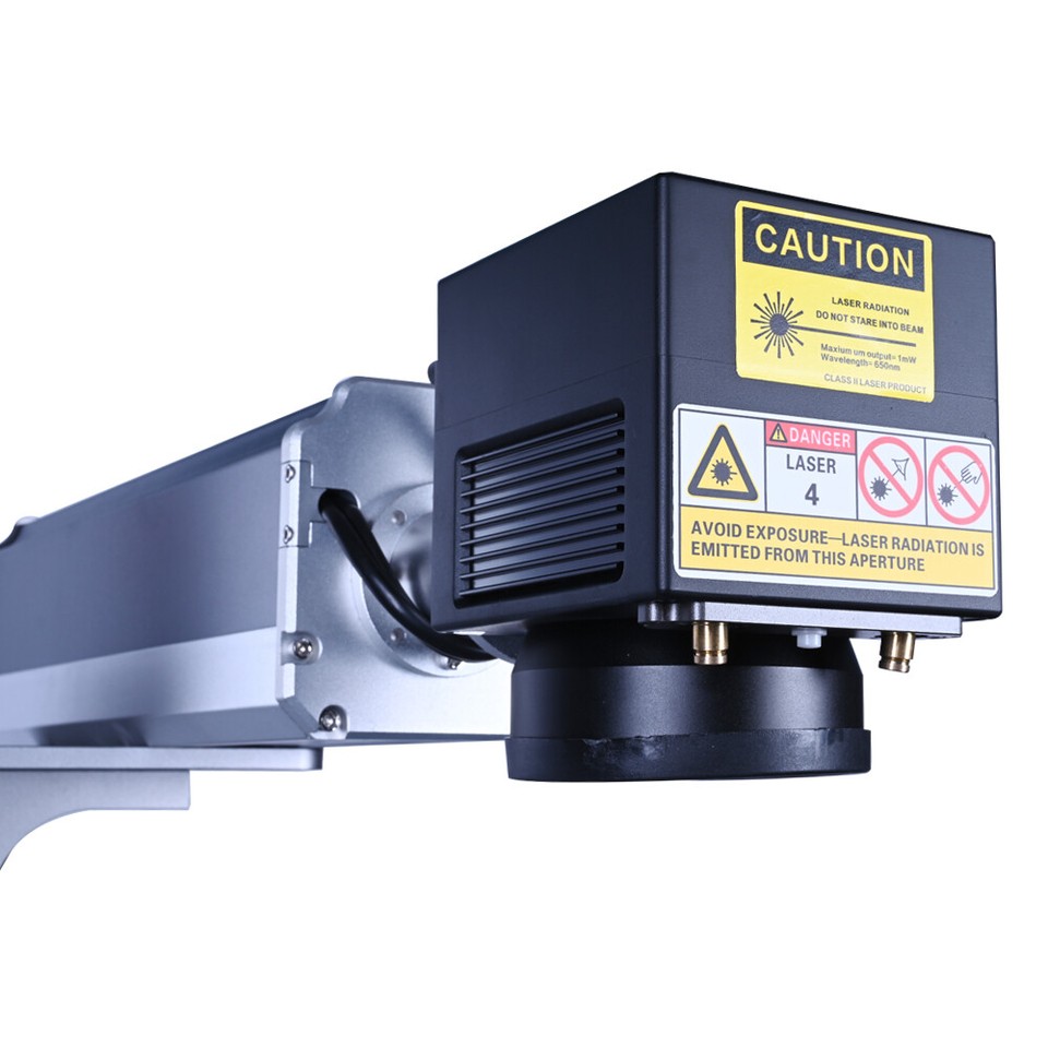 HL Laser 60W 100W JPT MOPA M7 Fiber Laser Color Marking Machine Metal ...