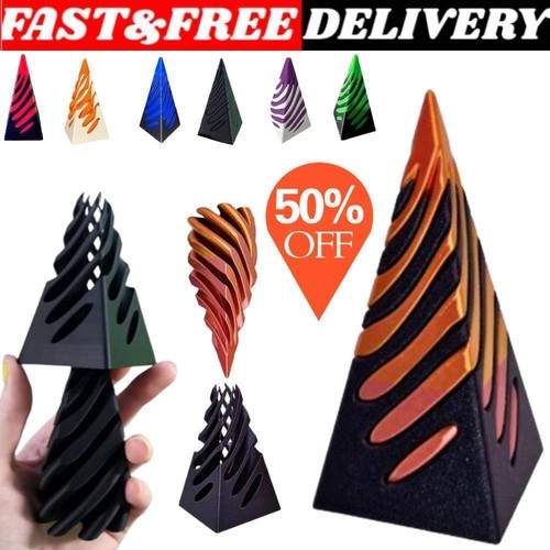 Impossible Pyramid Passthrough Sculpture,3D Pyramid Passthrough ...