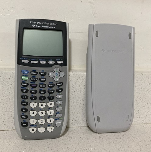 TEXAS INSTRUMENTS TI-84 plus silver edition graphing calculator w ...