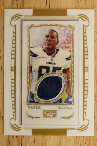2009 Topps Mayo Framed Mini Jersey Relics Antonio Gates MR-AG Football ...