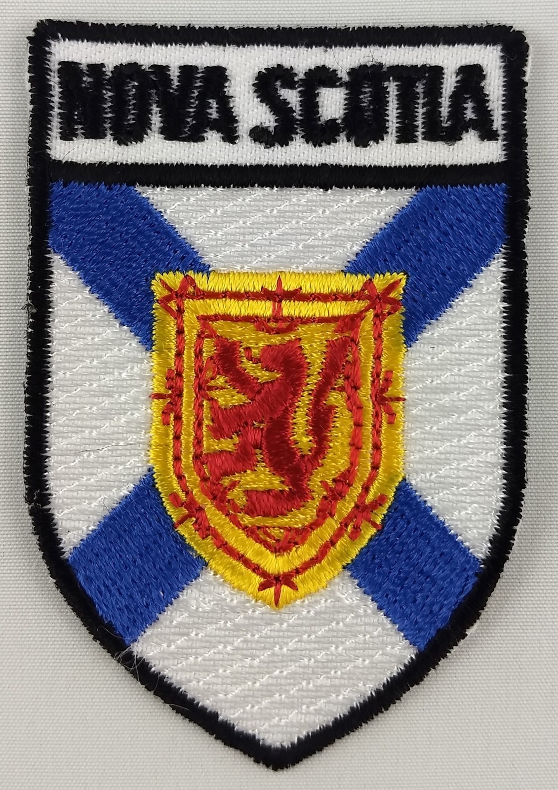 Nova Scotia Province Shield Crest Patch Embroidered Iron On Sew On | eBay