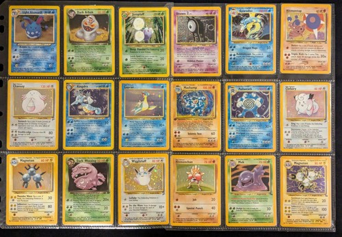 Lot Of 18 Holo Vintage WOTC Pokémon Cards MP (Base Set To Neo Destiny ...