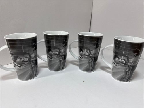 Vtg Coffee Mugs Restaurant Retro 1950s Car Hop Drive In Diner Waitress ...