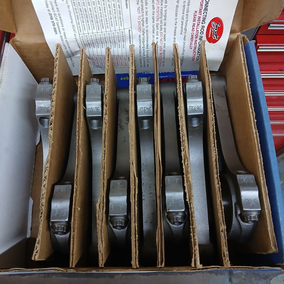 Scat 5.7 HEMI Rods Icr6240-943p | eBay