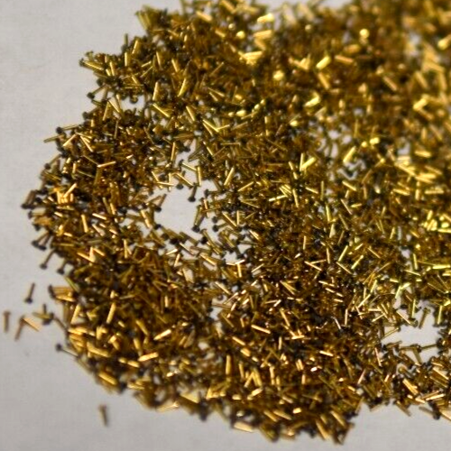 2oz DEAL 2001 CPU PINS AMD Intel processor GOLD SCRAP CHIP super-clean ...