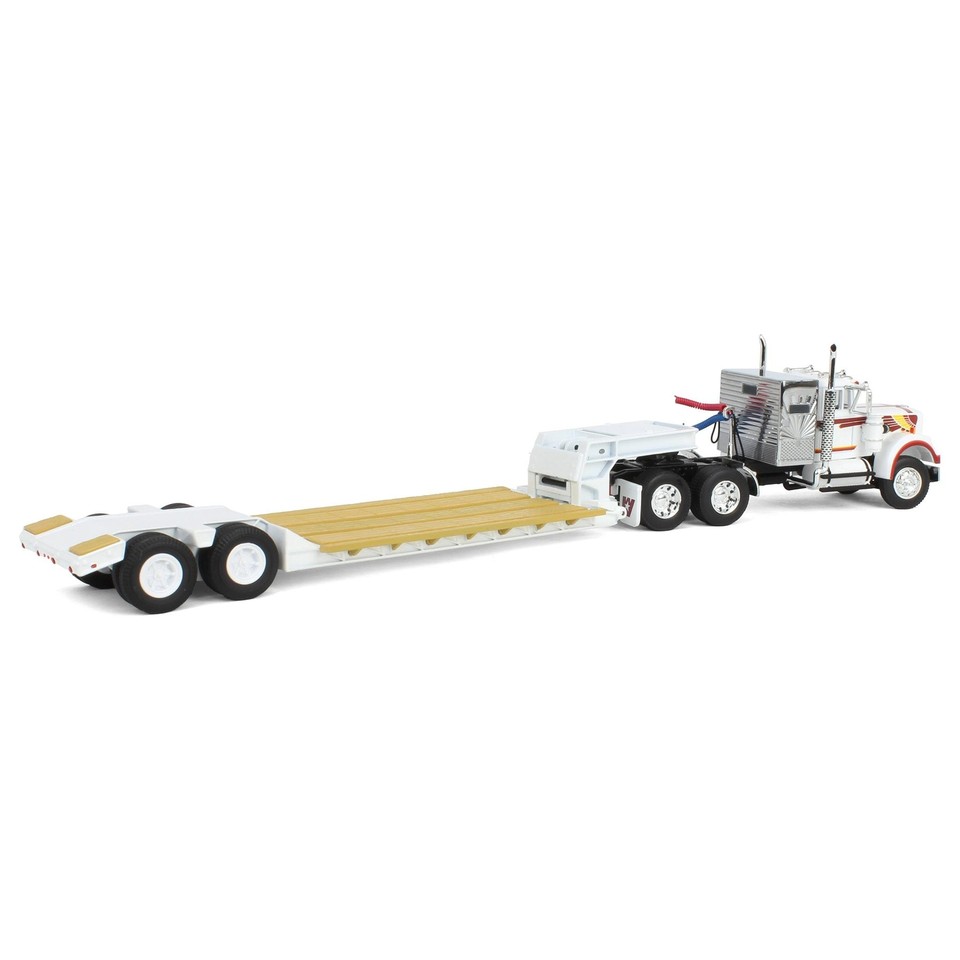 1/64 Western Star 4900 Vintage Sleeper Rogers Vintage Lowboy Trailer 60 ...