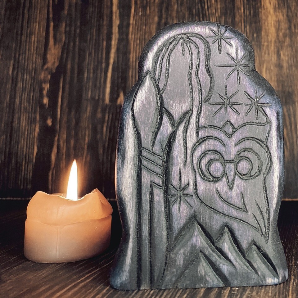 Cailleach statue Winter goddess Crone Wheel of the year Wiccan altar ...