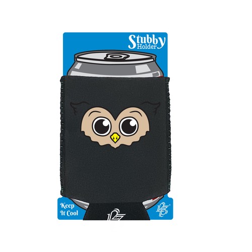 Owl Ani Mates - Novelty Funny Gift Stubby Holder With Base Gifts | eBay ...