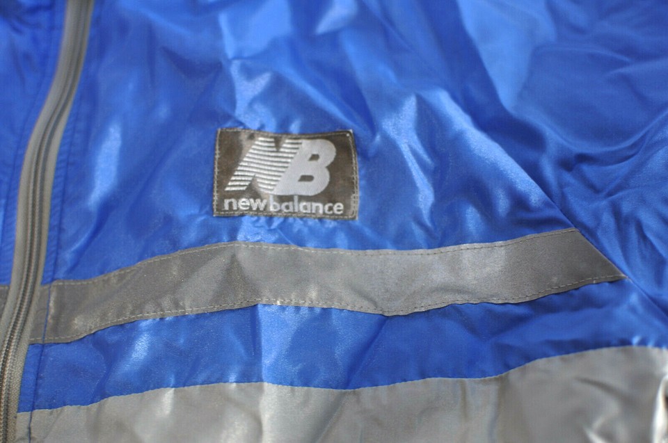 Vintage New Balance Mens lightweight blue grey jacket size M made in ...