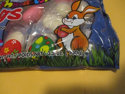 Forrelli 3.5 oz Easter Hunt Marshmallow Candy Eggs Individual Wrapped ...