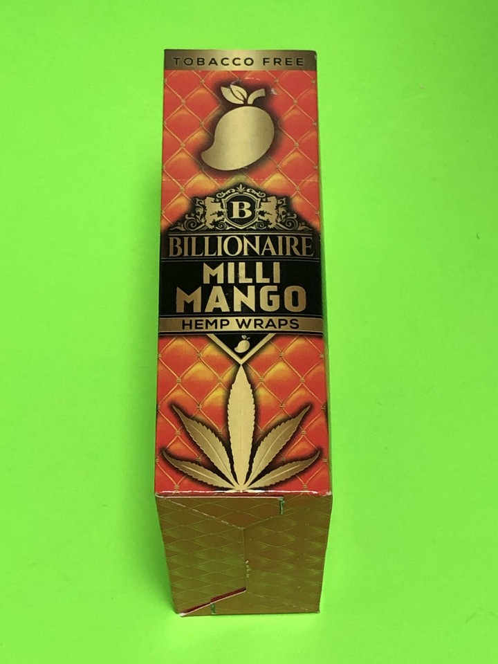 FREE GIFTS🎁Billionaire💵Milli Mango🥭50 High Quality🍁Hemp Rolling Papers🔥 ...