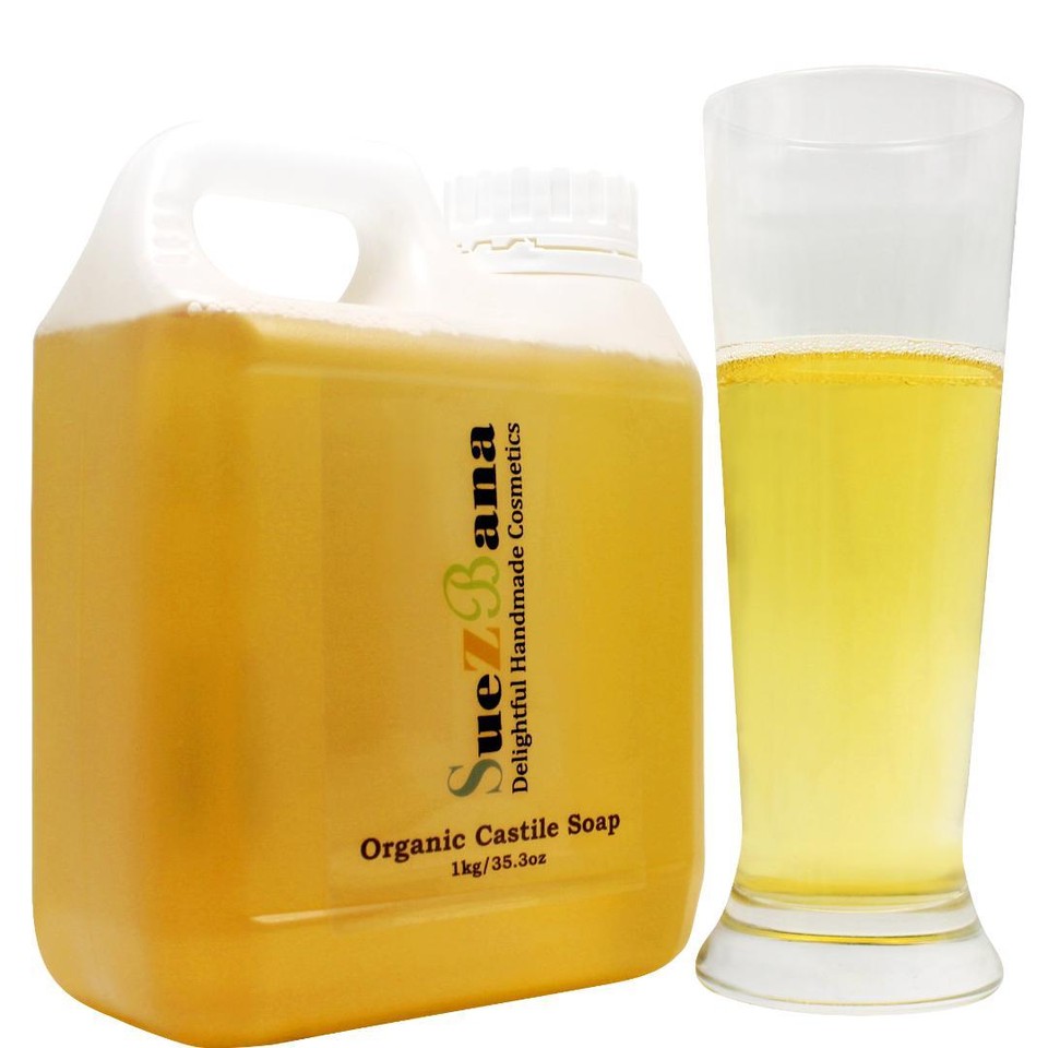 Pure Natural Liquid Castile Soap Organic 1Kg | eBay UK