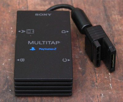 Authentic FAT Playstation 2 PS2 Multitap Multi Player Adapter SCPH-10090 OEM | eBay