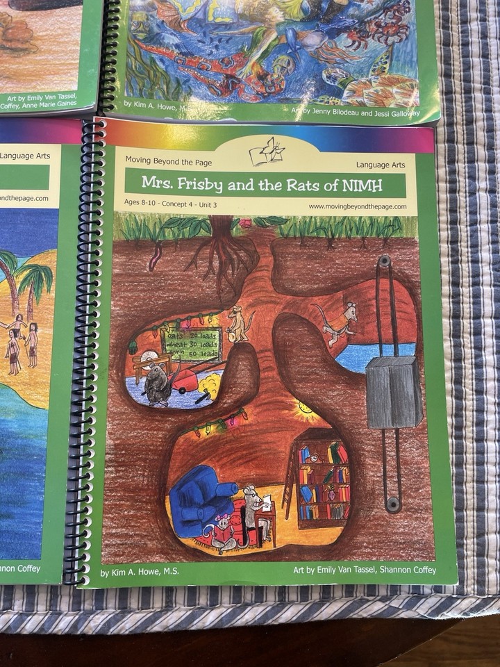Moving Beyond the Page Ages 8-10 Language Arts Package COMPLETE 12 ...
