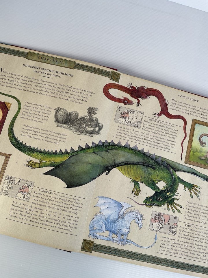 Dragonology The Complete Book Of Dragons Illustrated Mythical Hardcover ...