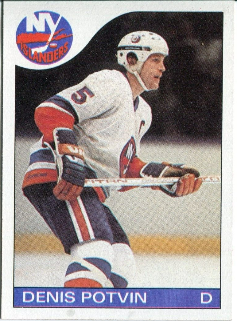 1985-86 Topps Hockey Card - Dennis Potvin Card #25 | eBay