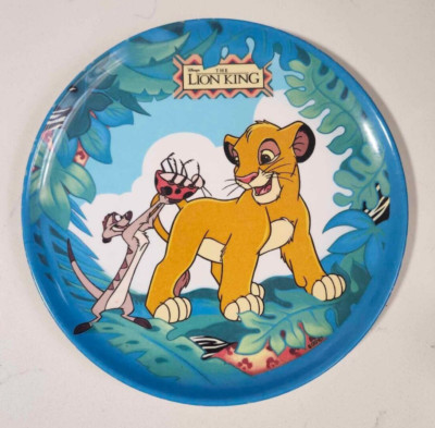 Vintage Lion King Plate {Simba Timon Disney Melmac Bowl Zak Designs ...