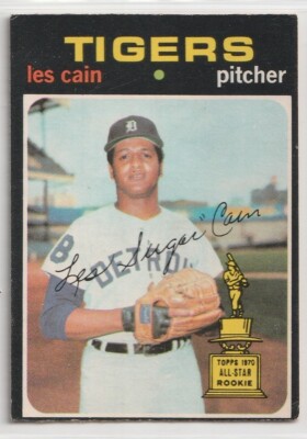 1971 OPC O-Pee-Chee Baseball #101 Les Cain Detroit Tigers | eBay