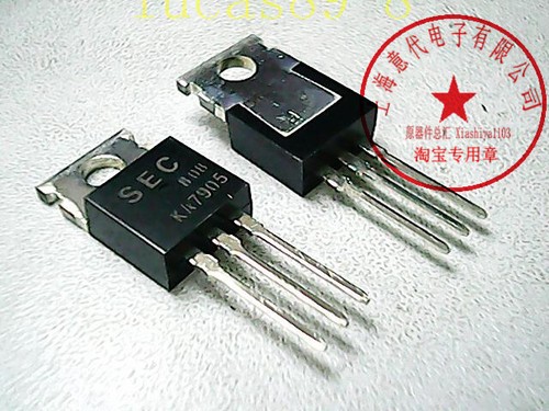 10 x KA7905ETU KA7905 LM7905CT TO220 3-Terminal 1A Negative Voltage ...