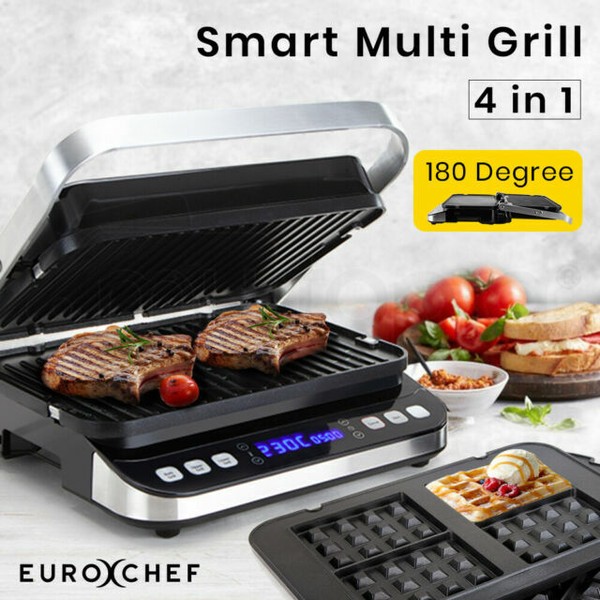 Eurochef EUC-CG8 Indoor Electric Grill for sale online | eBay