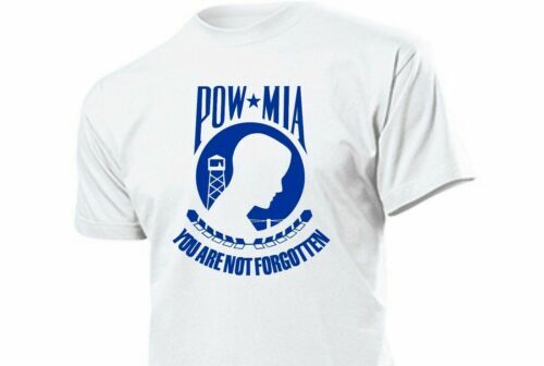 T-Shirt Pow-Mia Flag US Army Vietnam Veteran Memory WW2 WWII Size S-XXL ...