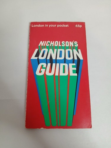 Vintage 1977 Nicholson's London Travel Guide Book Good Condition | eBay