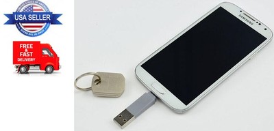 Short Key Style 3" Micro USB Data Sync and Charger Cable Keychain ...