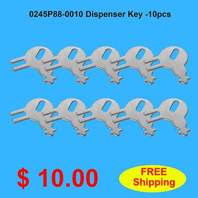 0245P88-0010 Key for 1060 Black Hands Free Roll Towel Dispenser 10 PCS ...