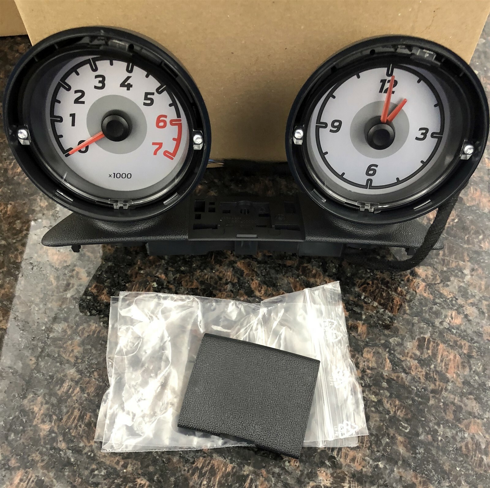 2012-2017 SMART CAR BRABUS DASH TACH AND CLOCK NEW | eBay