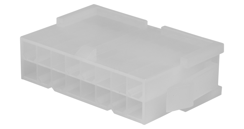 Molex 16 Circuit Connector - 16-PIN Wire Conn. w/ 18-24 AWG - Mini-Fit ...