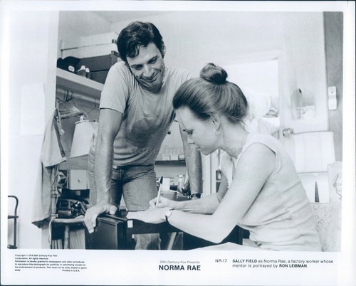 1979 Sally Field Actress Director Norma Rae Ron Leibman Actor Beautiful ...