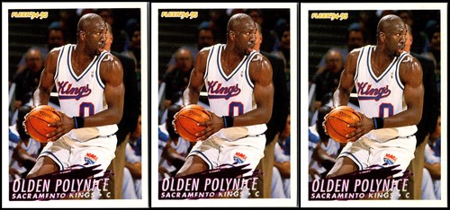 1994 Fleer Olden Polynice (3) Card Lot - LIMITED EDITION – A TRUE ...