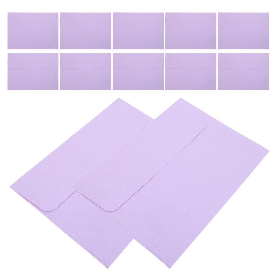 80 Pcs Blank Paper Envelope Business Mailing Envelopes Decorative ...