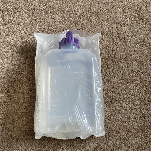 Nutricia Flocare Container 1000ml 1L With Cap - Sterile Empty Latex ...