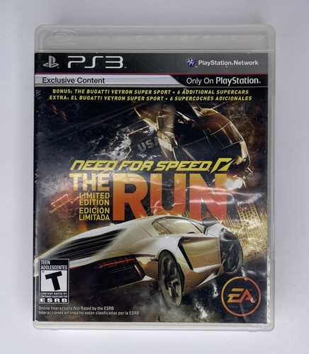 Playstation 3 Need For Speed The Run PS3 Complete CIB | eBay