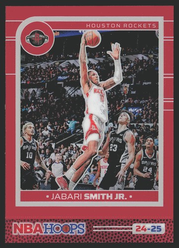 2024-25 Hoops #170 Jabari Smith Jr. Premium Prizms Red #/99 SN | eBay