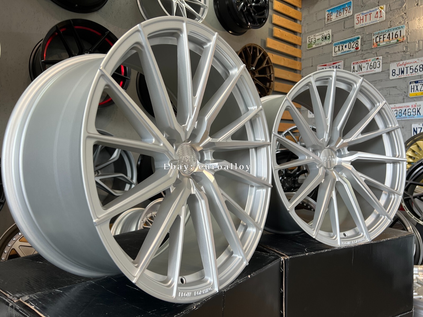 4x 21 inch 5x112 FORGED HAXER HX06F Concave Wheels For BMW X5 X6 X7 G05 ...