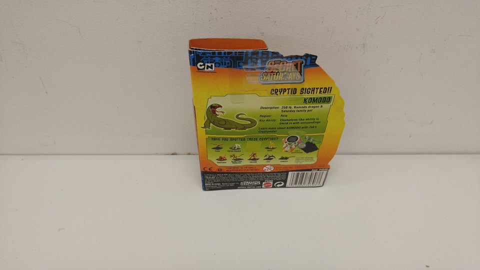 Cartoon Network The Secret Saturdays Komodo figure, Brand New! | eBay