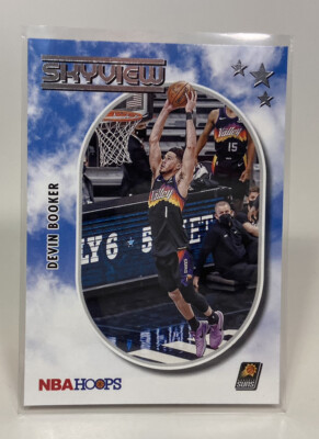 2021-22 Panini NBA Hoops Devin Booker Skyview Insert #21 Phoenix Suns ...