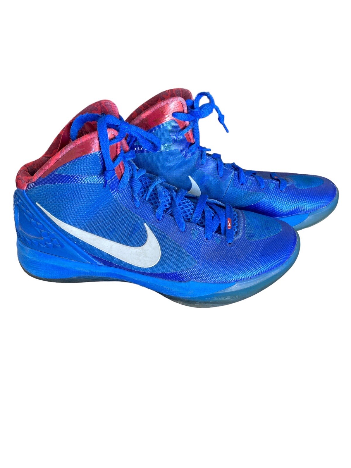 Nike Mens Zoom Hyperdunk 2011 487427-400 Blue Basketball Shoes Sneakers ...