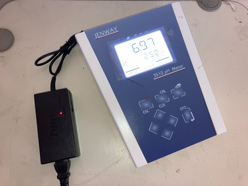 Jenway 3510 pH/temp/mV Meter with Power Supply | eBay