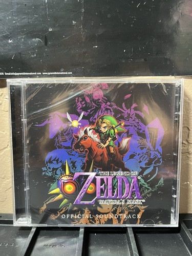 The Legend of Zelda Majora's Mask Official Soundtrack CD Club Nintendo ...