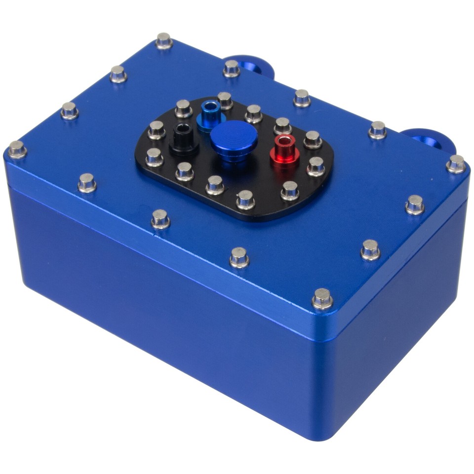 Aluminum Fuel Cell Receiver Box Tank For 1/10 RC Crawler Rigs SCX10 ...