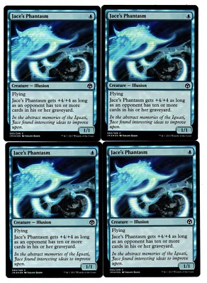 MRM ENGLISH FOIL 4x Jace's Phantasm - Phanstasme de Jace MTG magic IMA ...