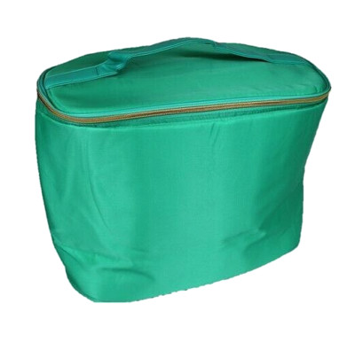 Tupperware Insulated Bag Large Zippered Feature w/ Handle Teal Blue New ...